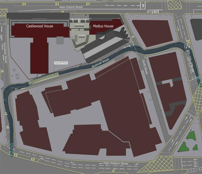 Residential complex Swept path analysis – Bimservice BIM engineering
